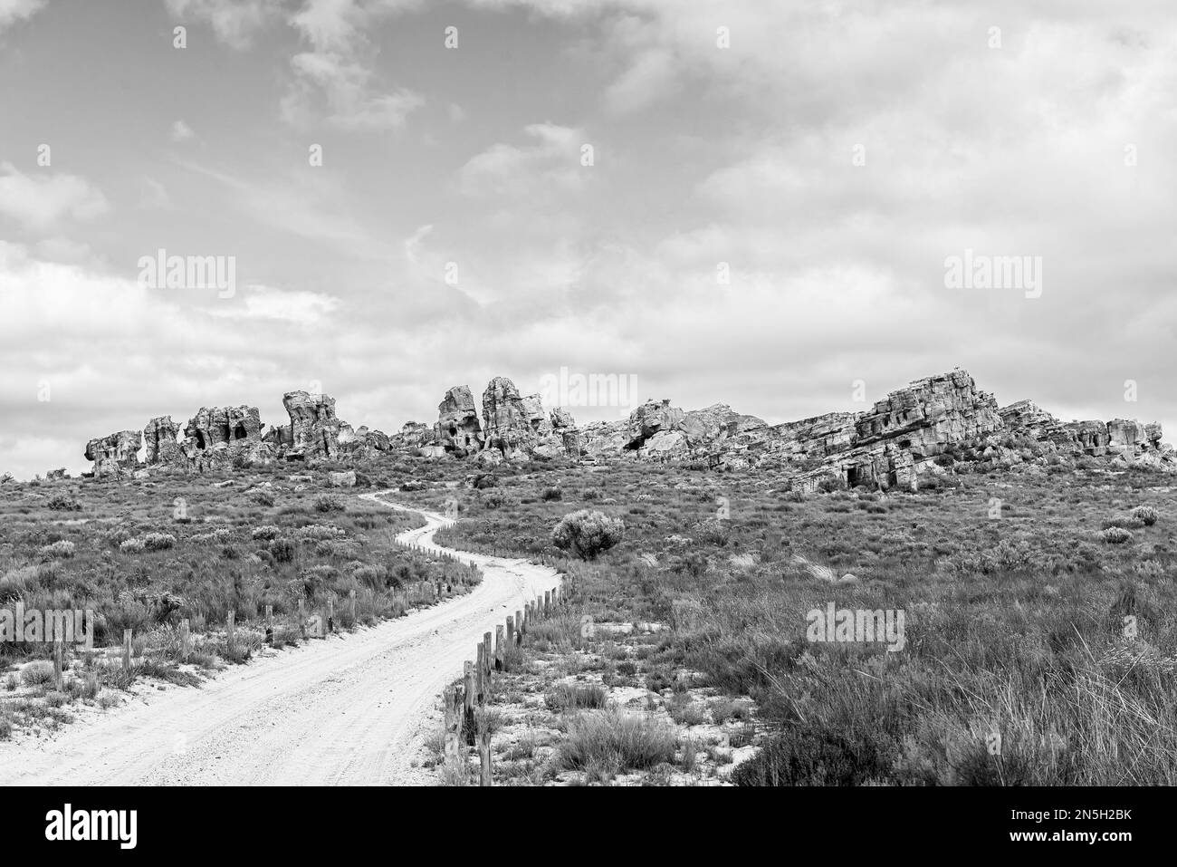 Rock formations at the Stadsaal Caves in the Western Cape Cederberg ...