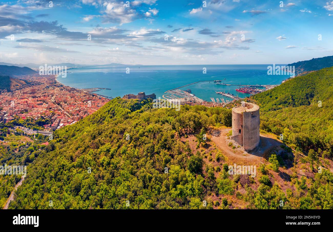 Salerno arechi castle hi-res stock photography and images - Alamy