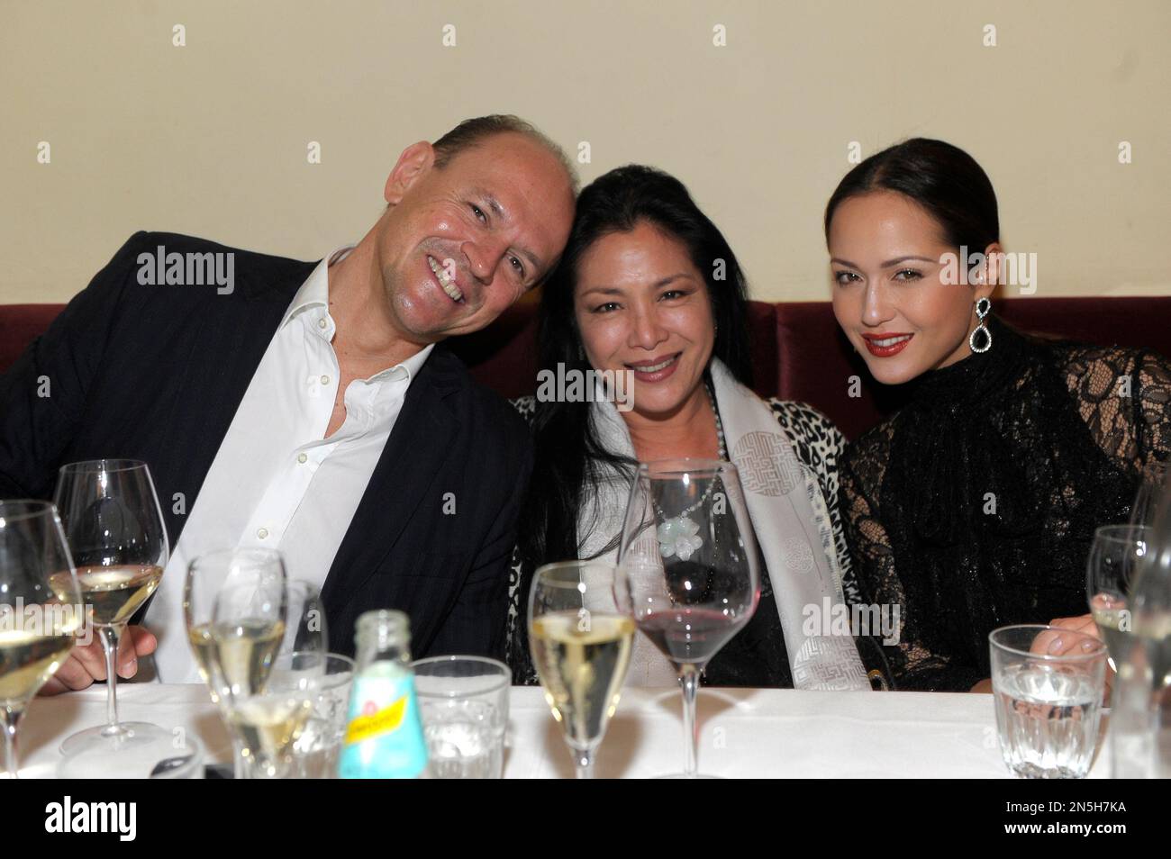 Producer Robert Kulzer (left), Ankie Beilke (right) anther mother ...