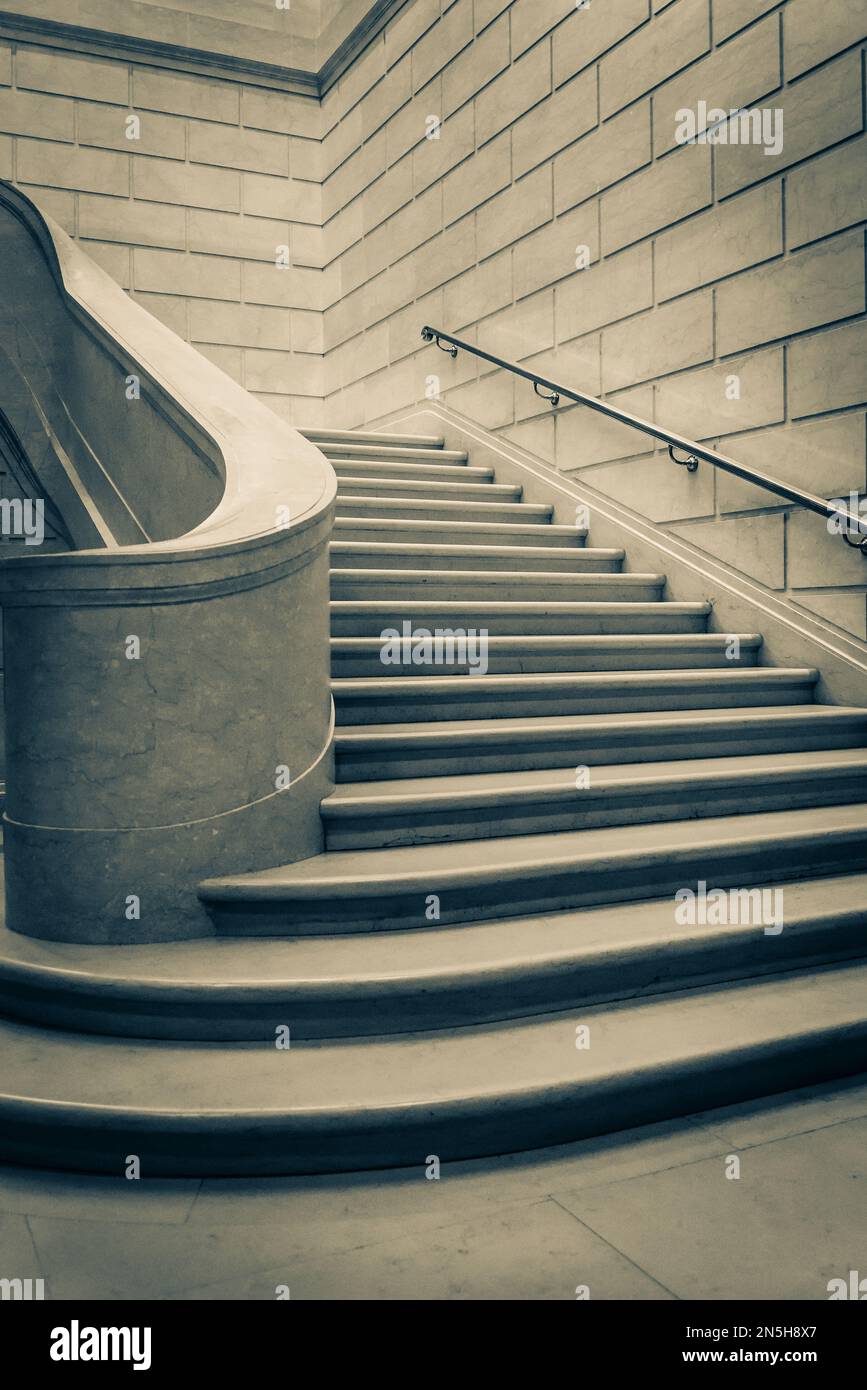 Grand staircase, Washington D.C., USA Stock Photo - Alamy