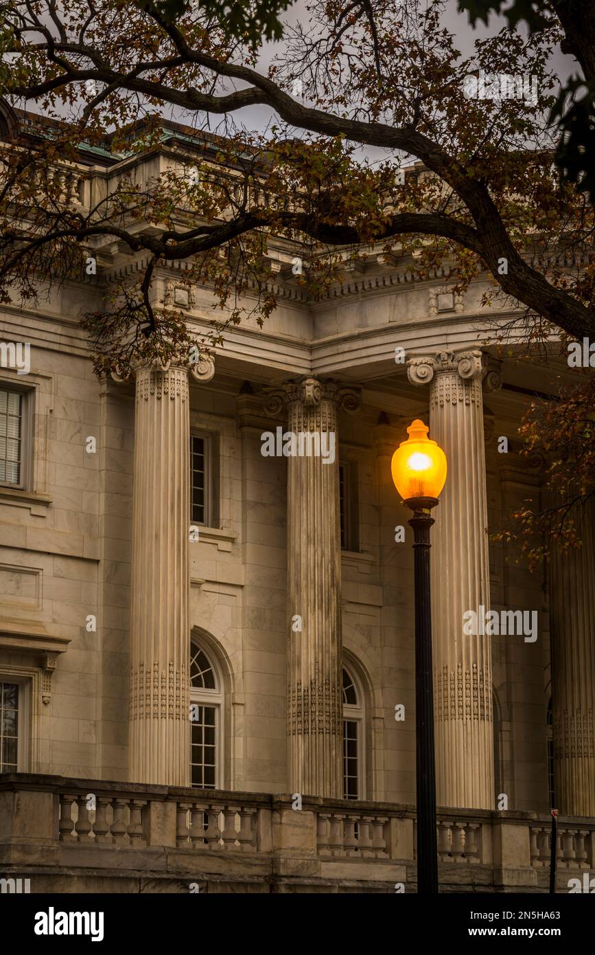 Constitution Hall, a renowned concert hall in a historic Neo-classical ...