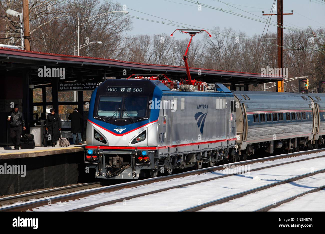 CORRECTS DAY OF WEEK TO FRIDAY - One of Amtrak's new ACS-64 electric ...