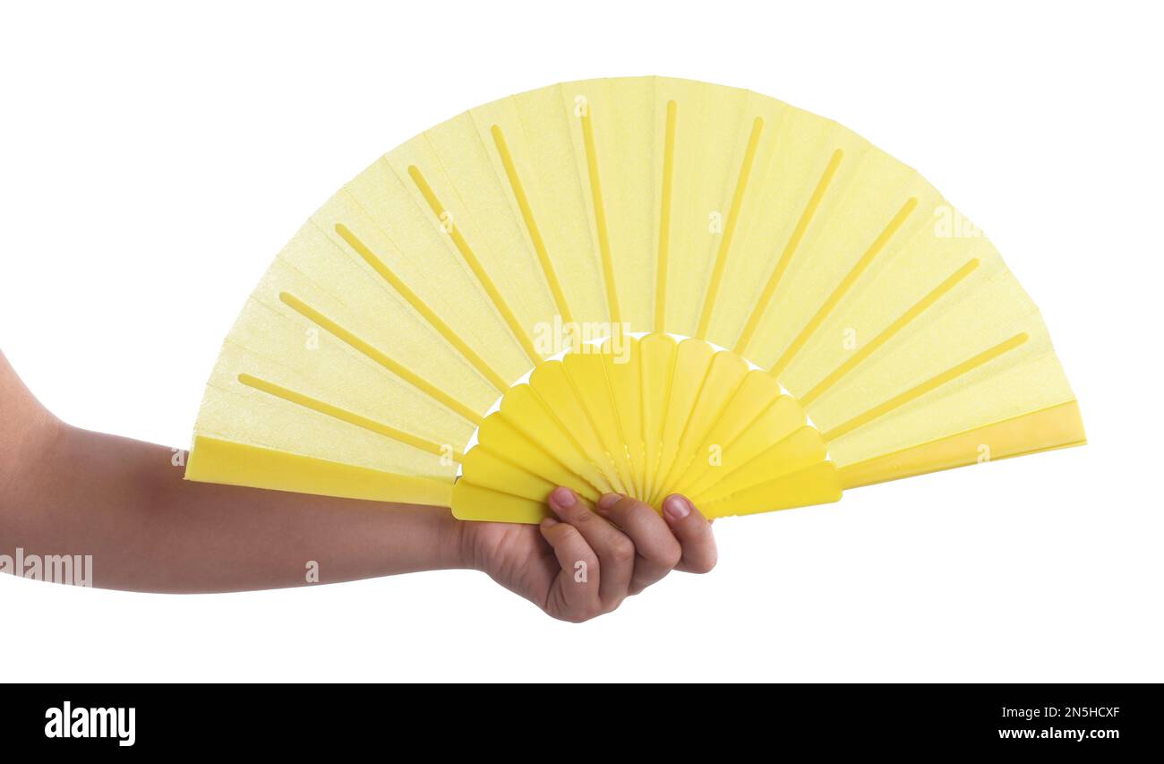 Woman cooling Cut Out Stock Images & Pictures - Alamy