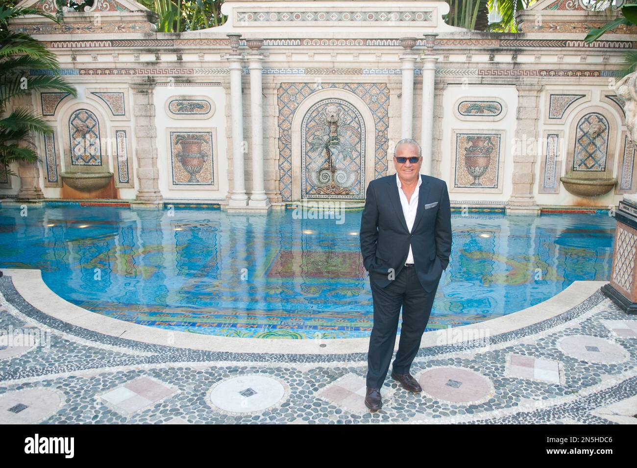 Ralph Nakash at the former Versace Mansion in the South Beach area of ...