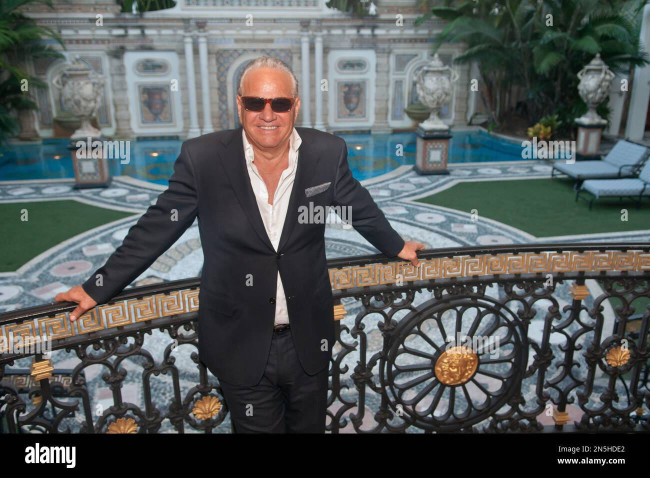 Ralph Nakash at the former Versace Mansion in the South Beach area of ...