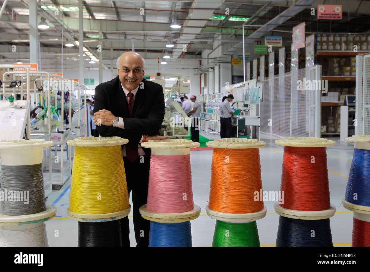 Vivek Chaand (VC) Sehgal, the Vice Chairman of the Motherson Sumi ...