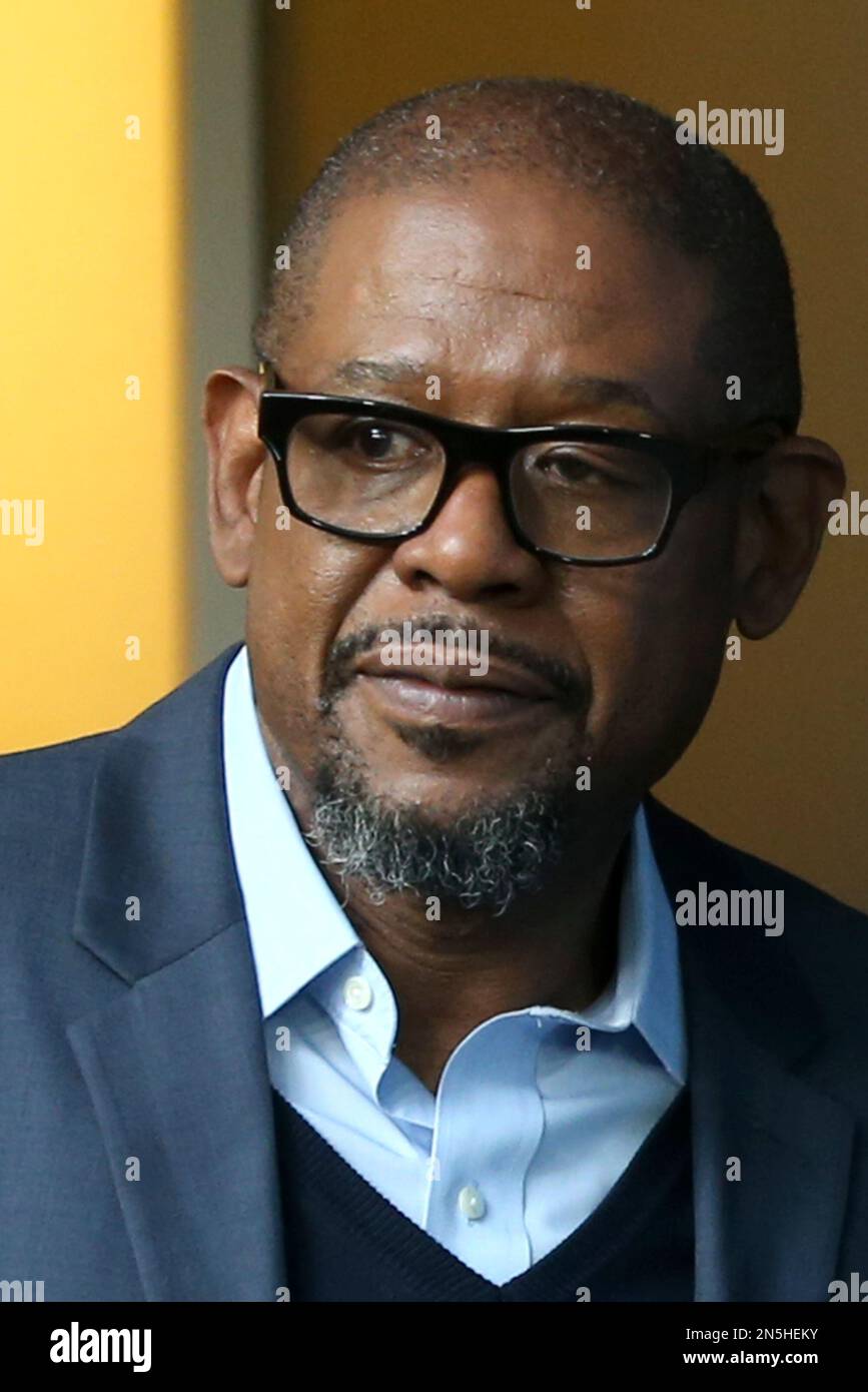 Actor Forest Whitaker arrives at the photo call for the film Two Men in ...