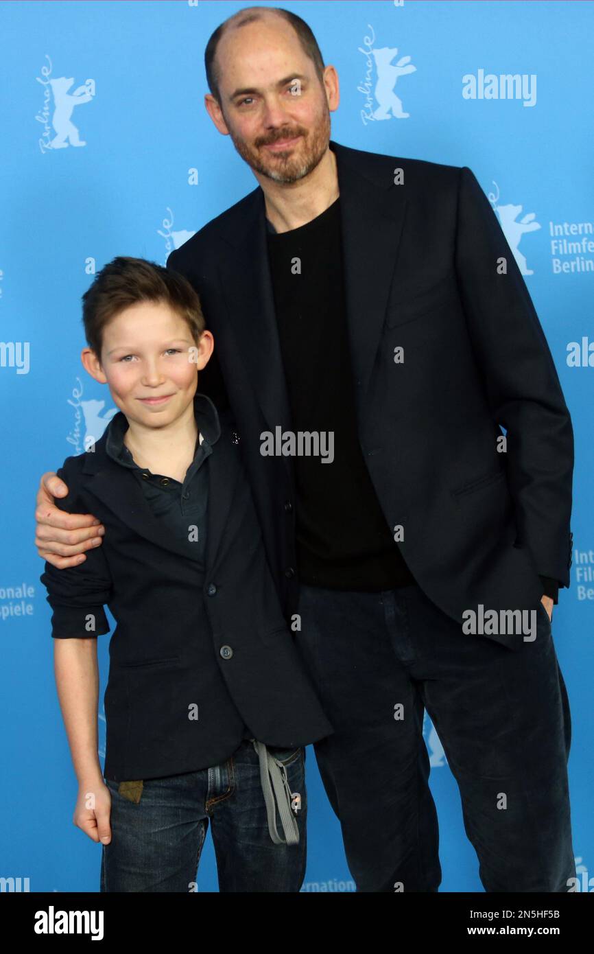 Actor Ivo Pietzcker and director Edward Berger pose for photographers ...