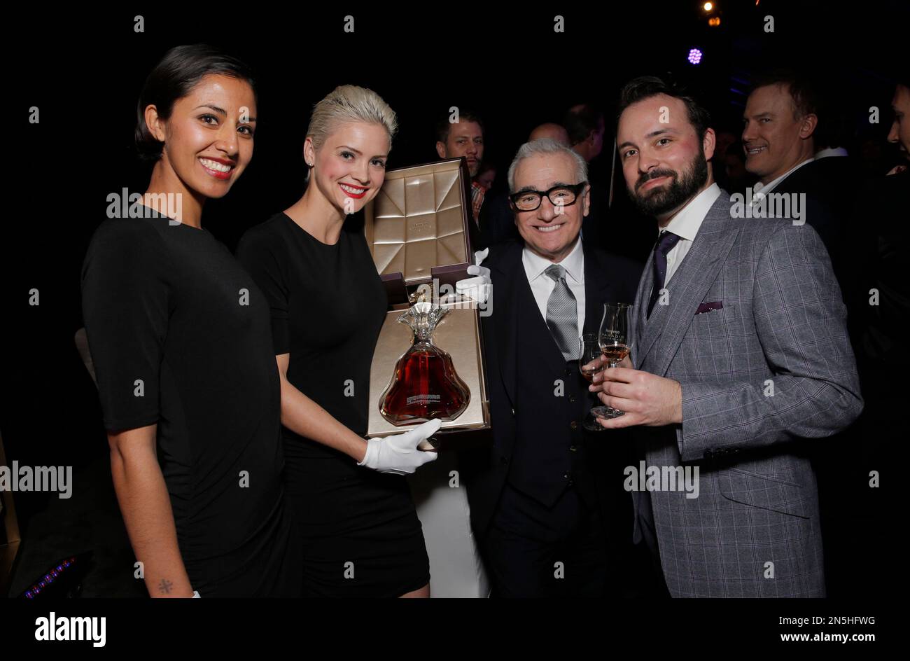 Martin Scorsese and Hennessy Educator and Mixologist Jordan Bushell ...