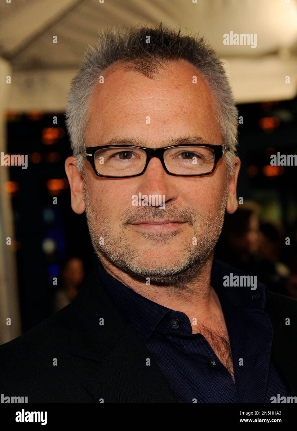 Charlie Stratton, writer/director of "In Secret," poses at the premiere ...