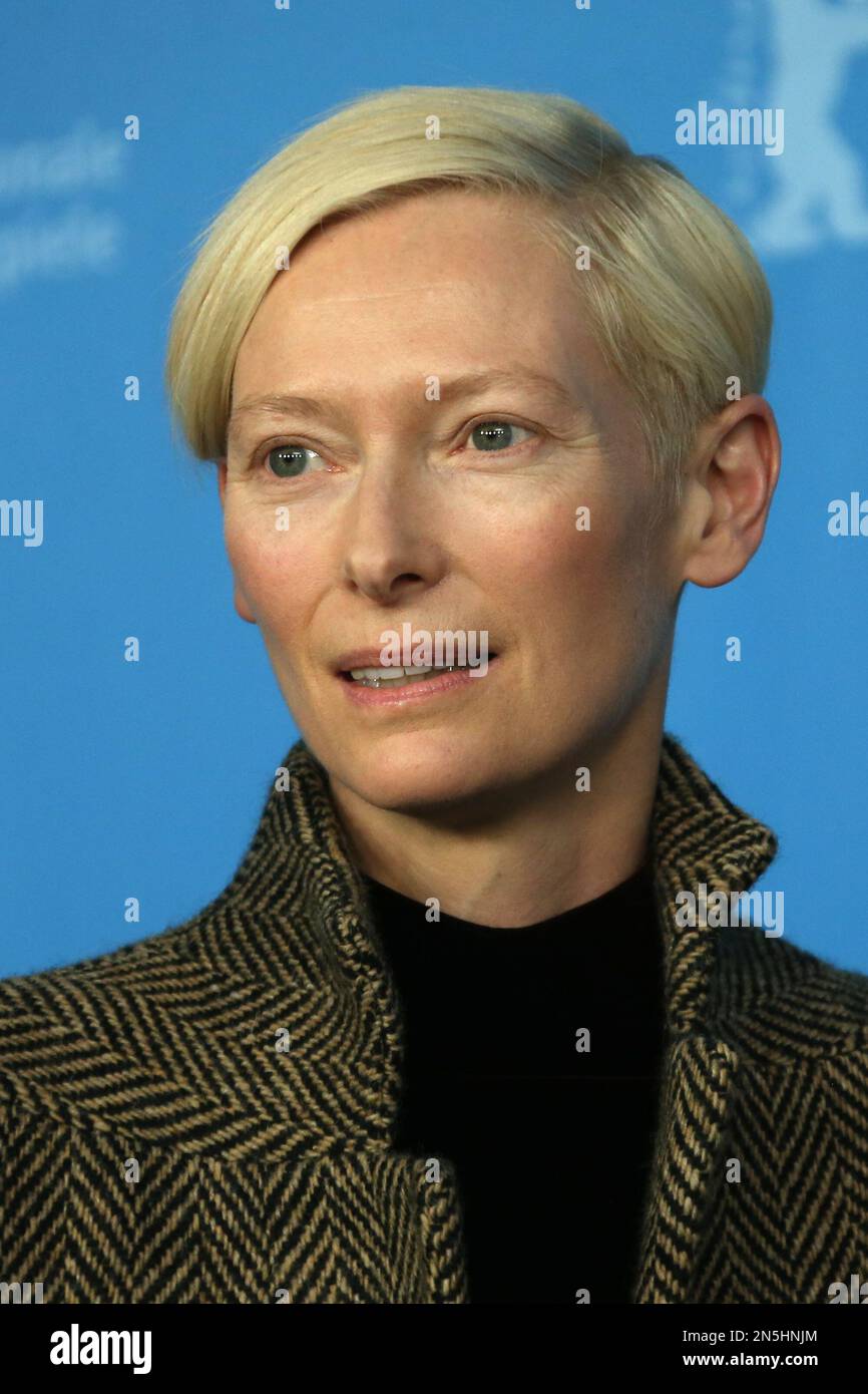 Actress Tilda Swinton poses for photographers at the photo call for the ...