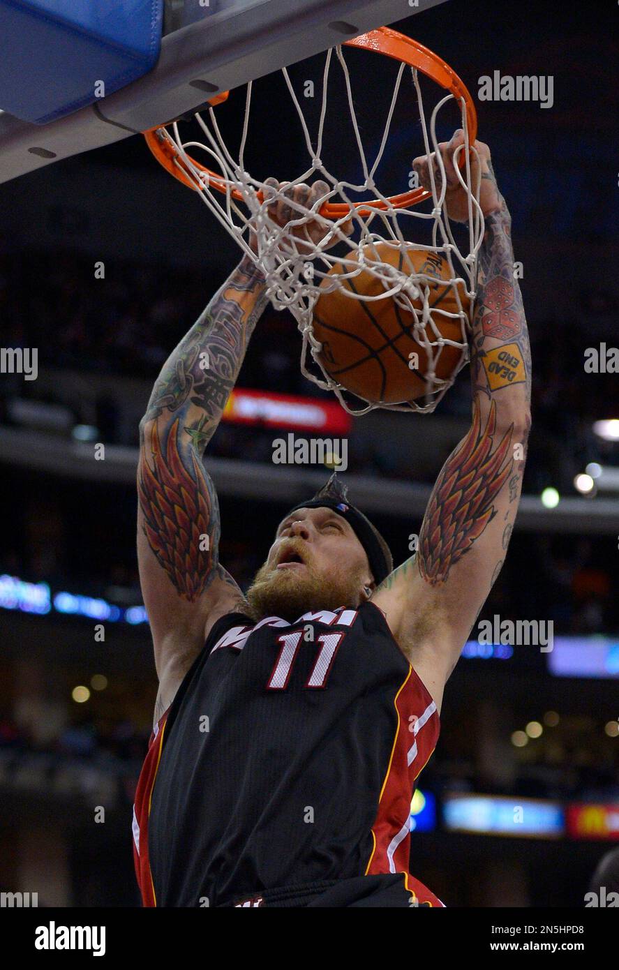 Chris Andersen Heat Dunking