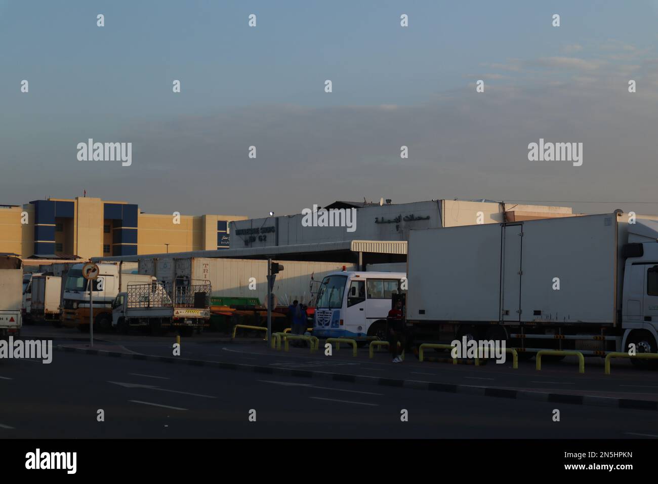 Dubai, UAE - 01-15-2023: Fruits and Vegetable Market in Al Awir, Dubai ...