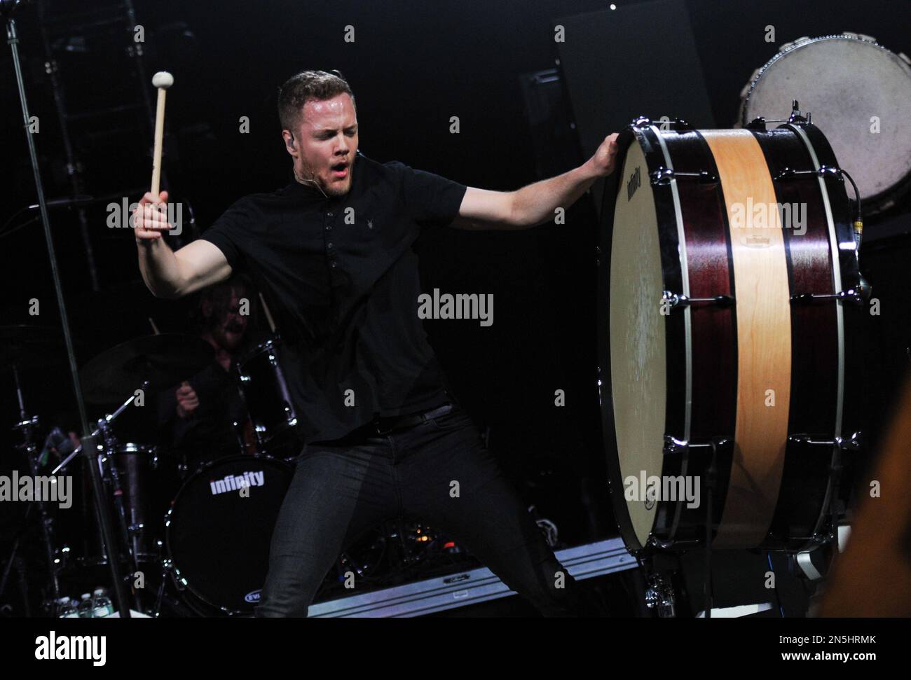 Imagine Dragons lead singer Dan Reynolds performs at Amnesty ...