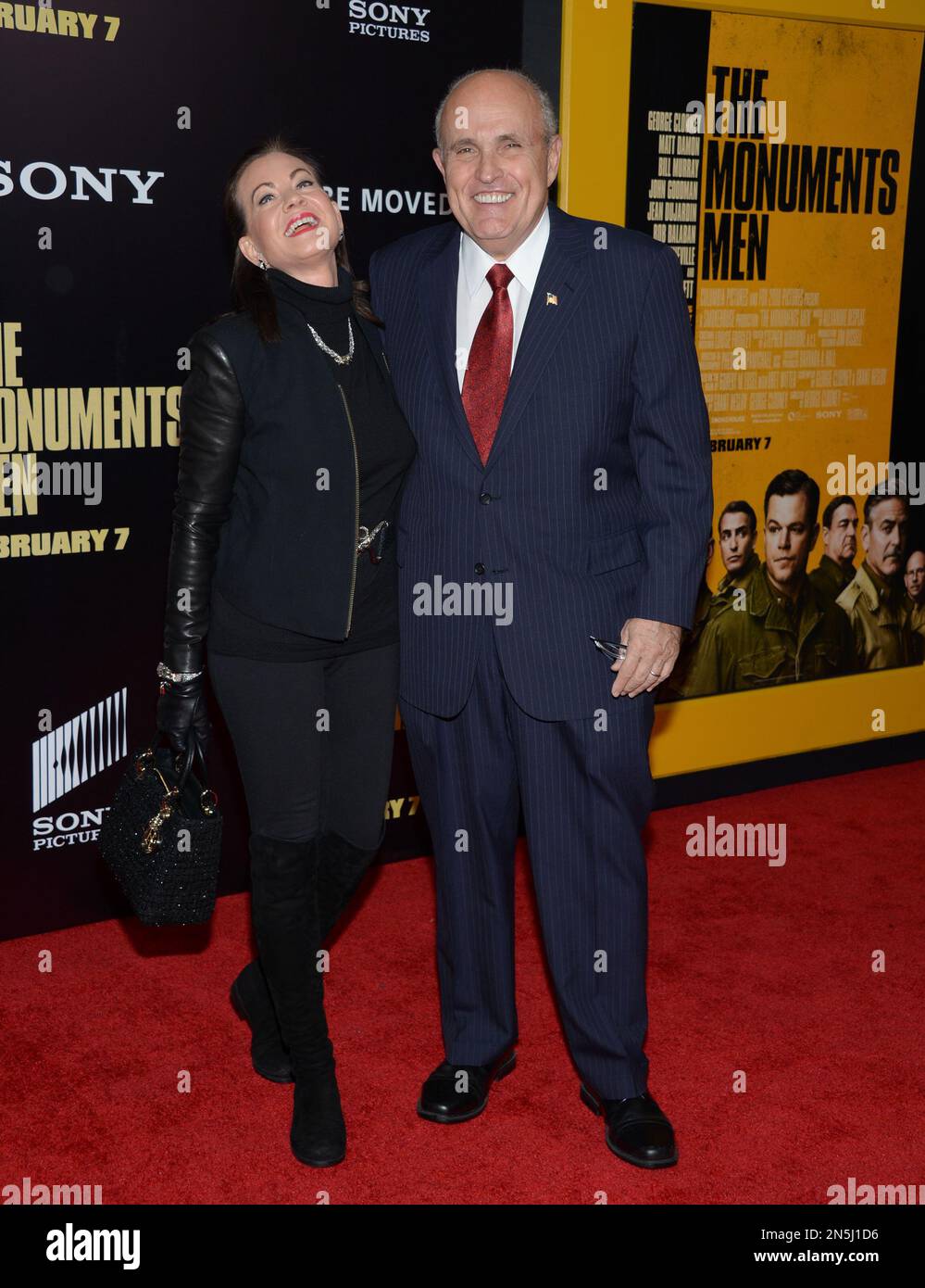 Rudy Giuliani And Wife Judith Nathan Attend The Premiere Of The