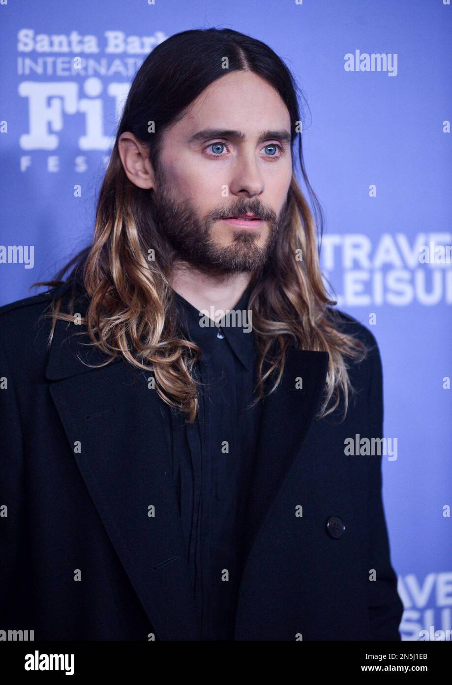CORRECTS TOWN WHERE CEREMONY WAS HELD - Jared Leto arrives at 2014 ... CORRECTS TOWN WHERE CEREMONY WAS HELD - Jared Leto arrives at 2014 ...