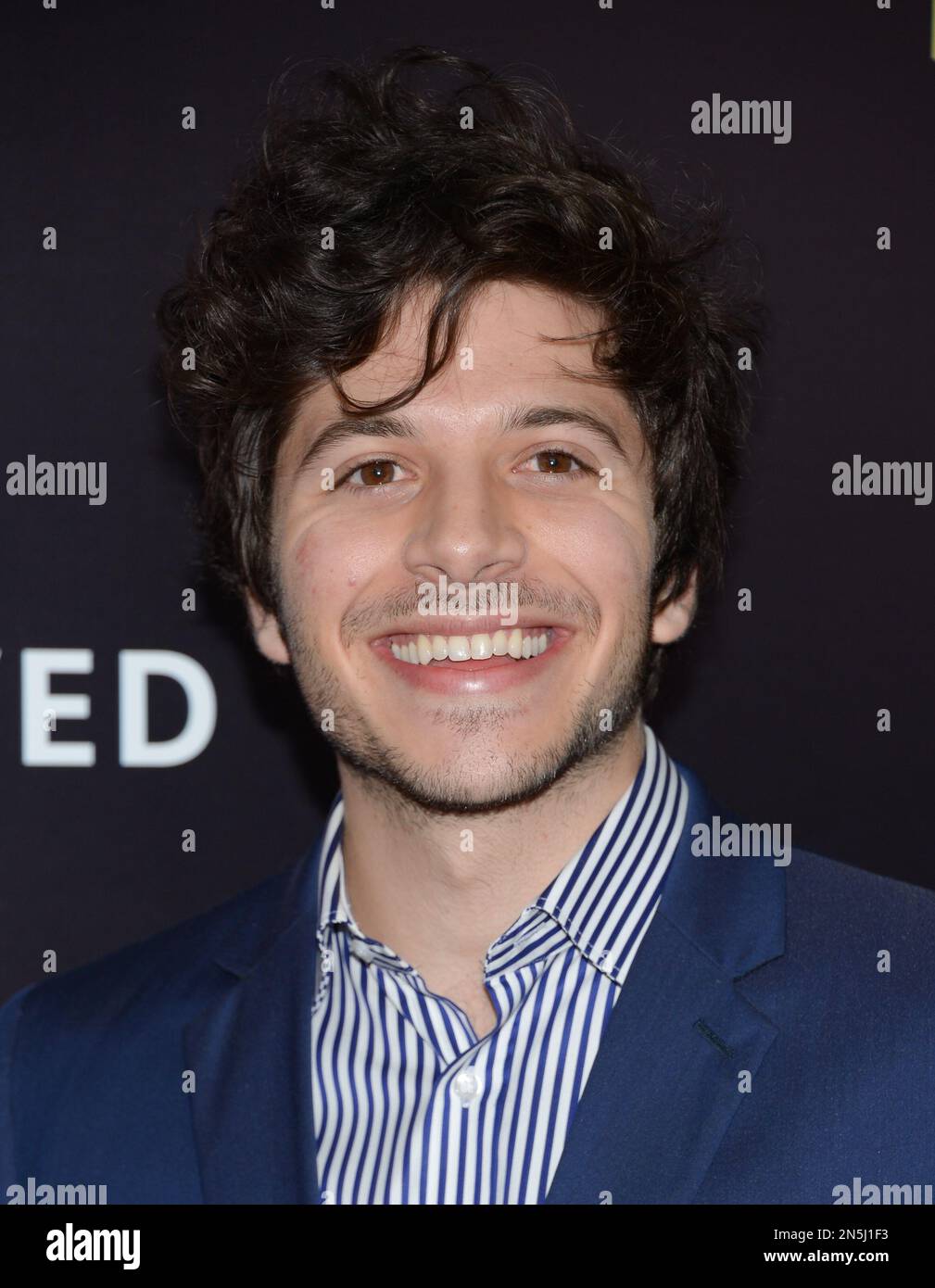 Actor Dimitri Leonidas attends the premiere of "The Monuments Men" at ...