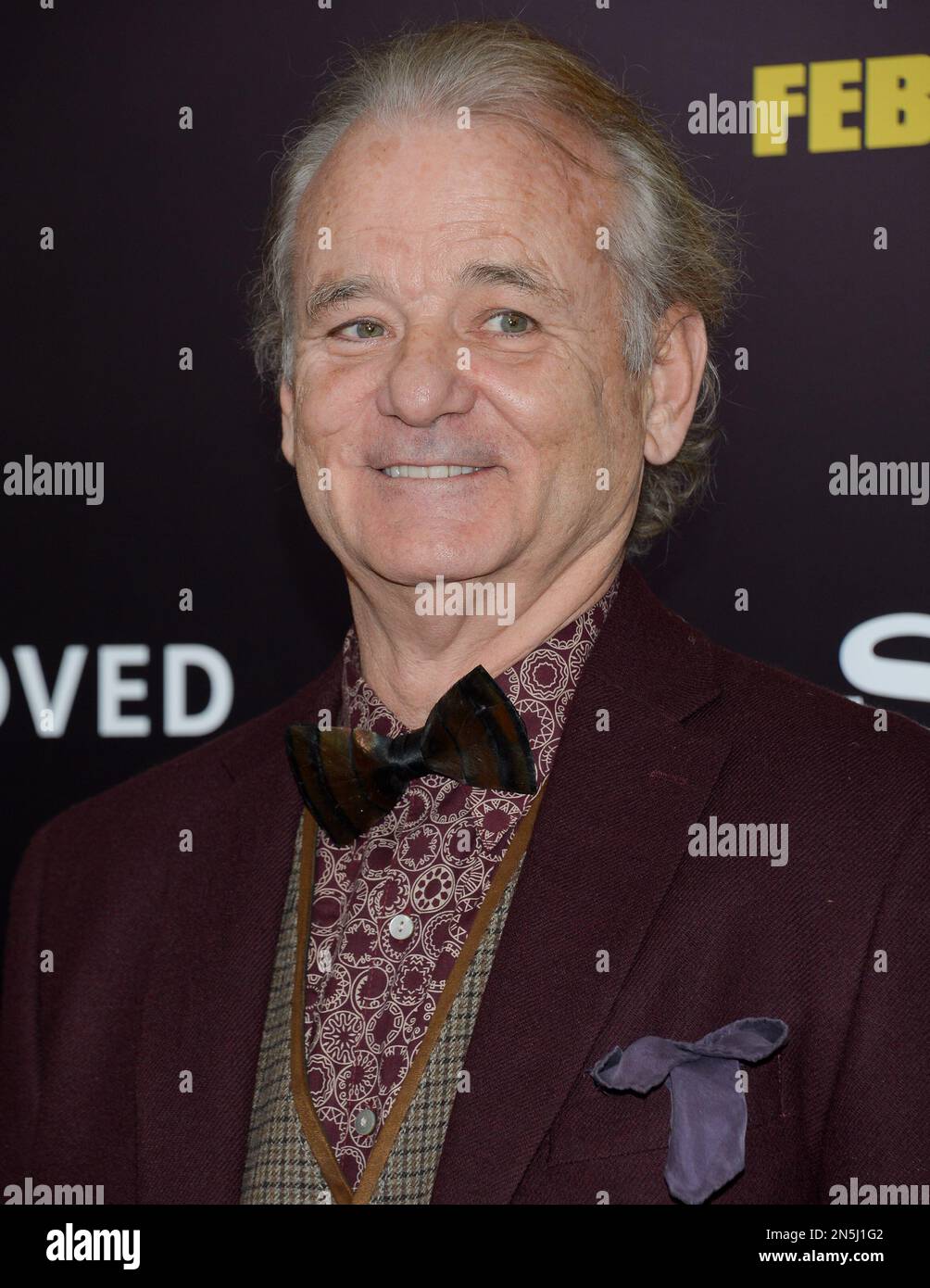 Actor Bill Murray attends the premiere of "The Monuments Men" at the ...