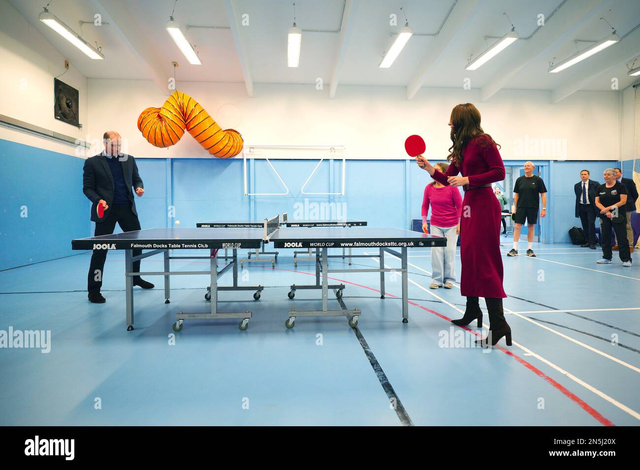 The Prince and Princess of Wales, known as the Duke and Duchess of ...