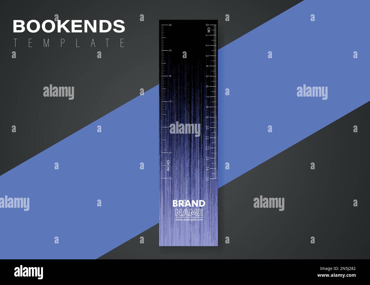 abstract bookmark design. Vector abstract bookmark template. Vector ...