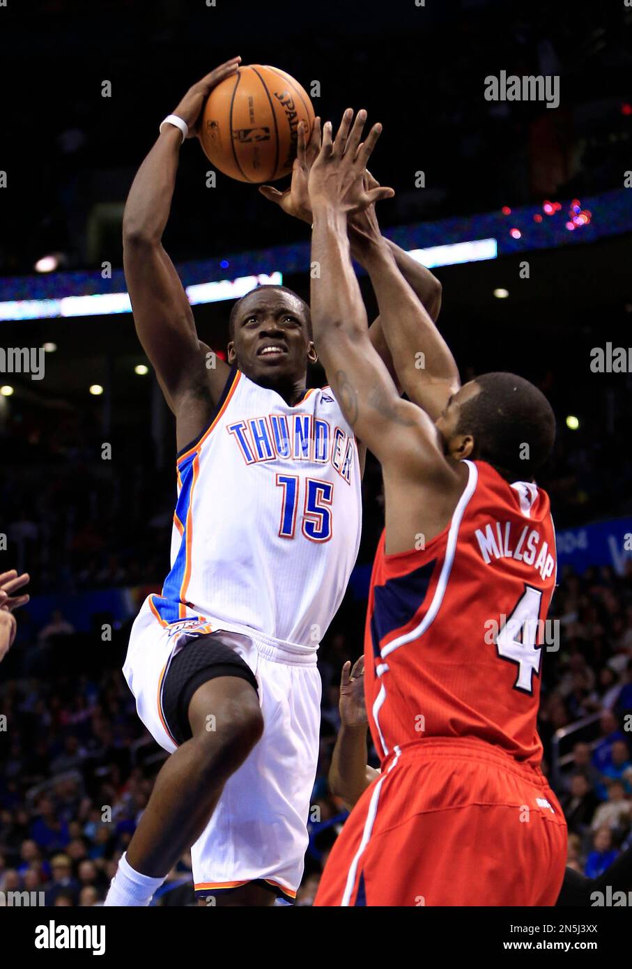 Reggie Jackson Thunder Dunk