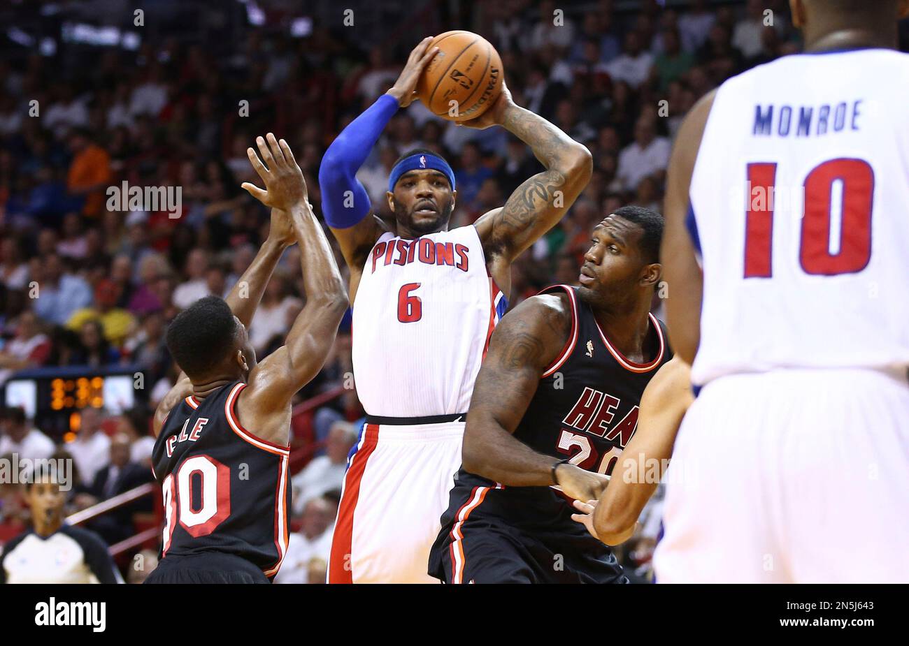Greg Oden And Chris Bosh