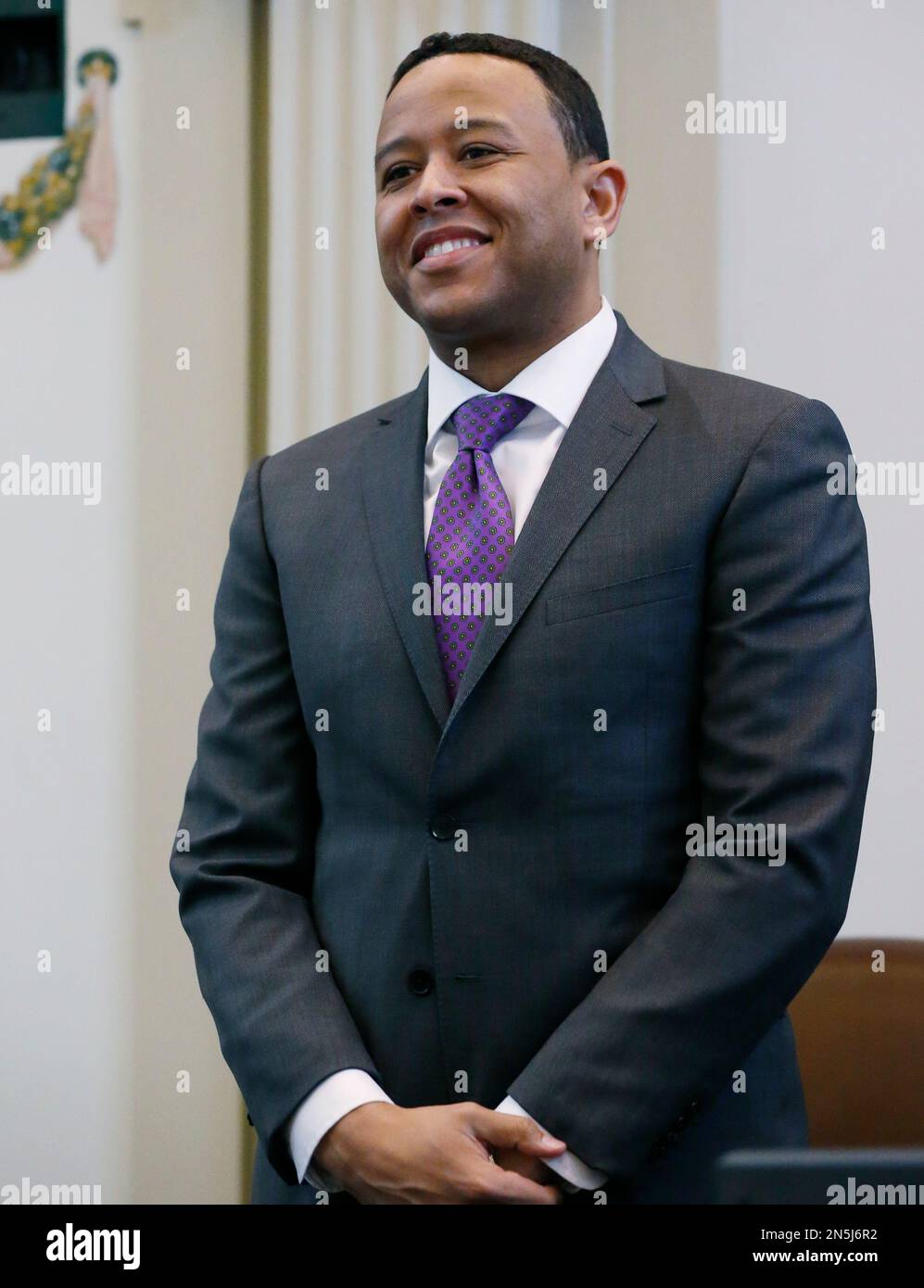 Speaker of the Oklahoma House T.W. Shannon is pictured during a joint ...