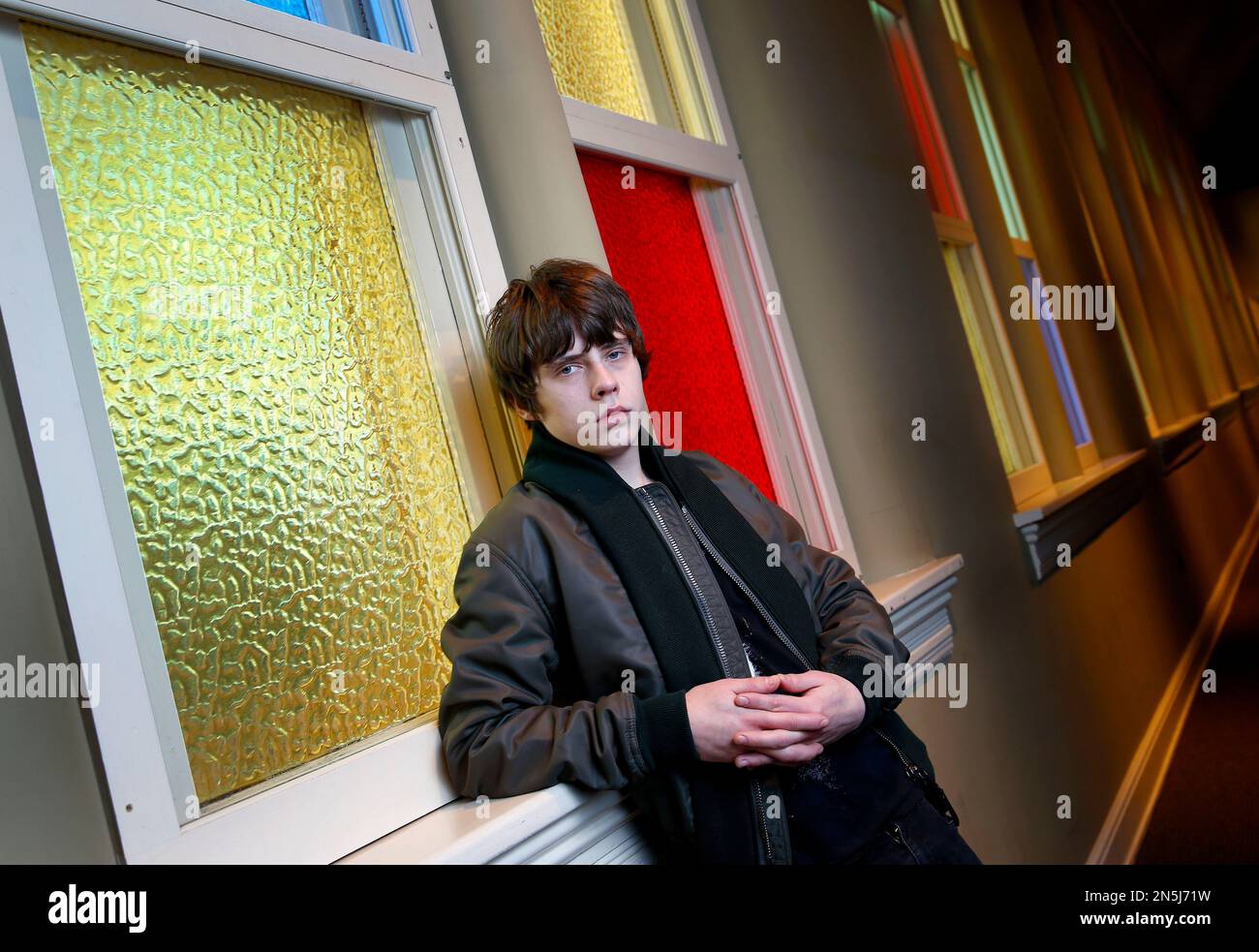 Music Artist Jake Bugg poses for a portrait at the Ryman Auditorium on ...