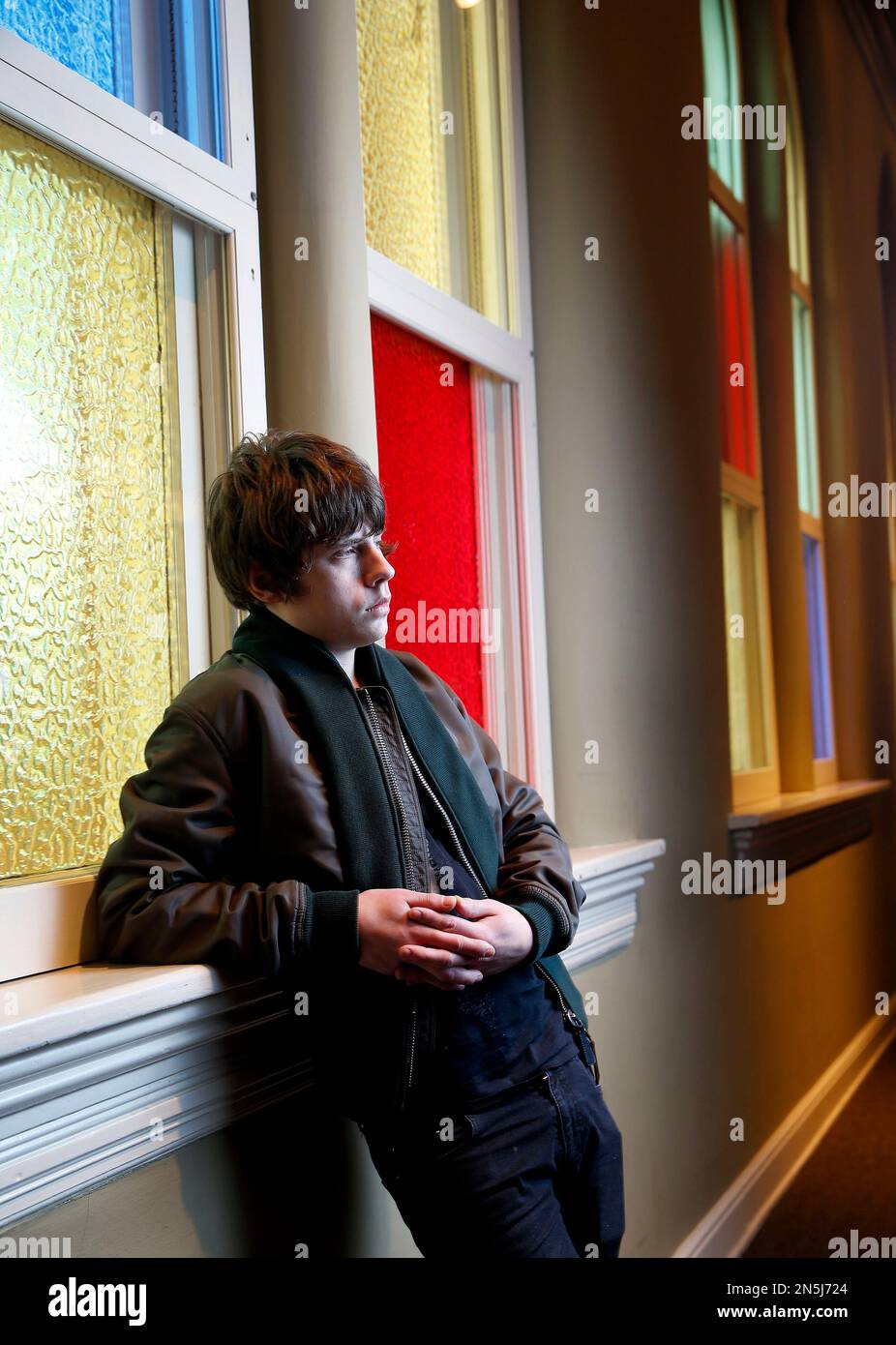 Music Artist Jake Bugg poses for a portrait at the Ryman Auditorium on ...
