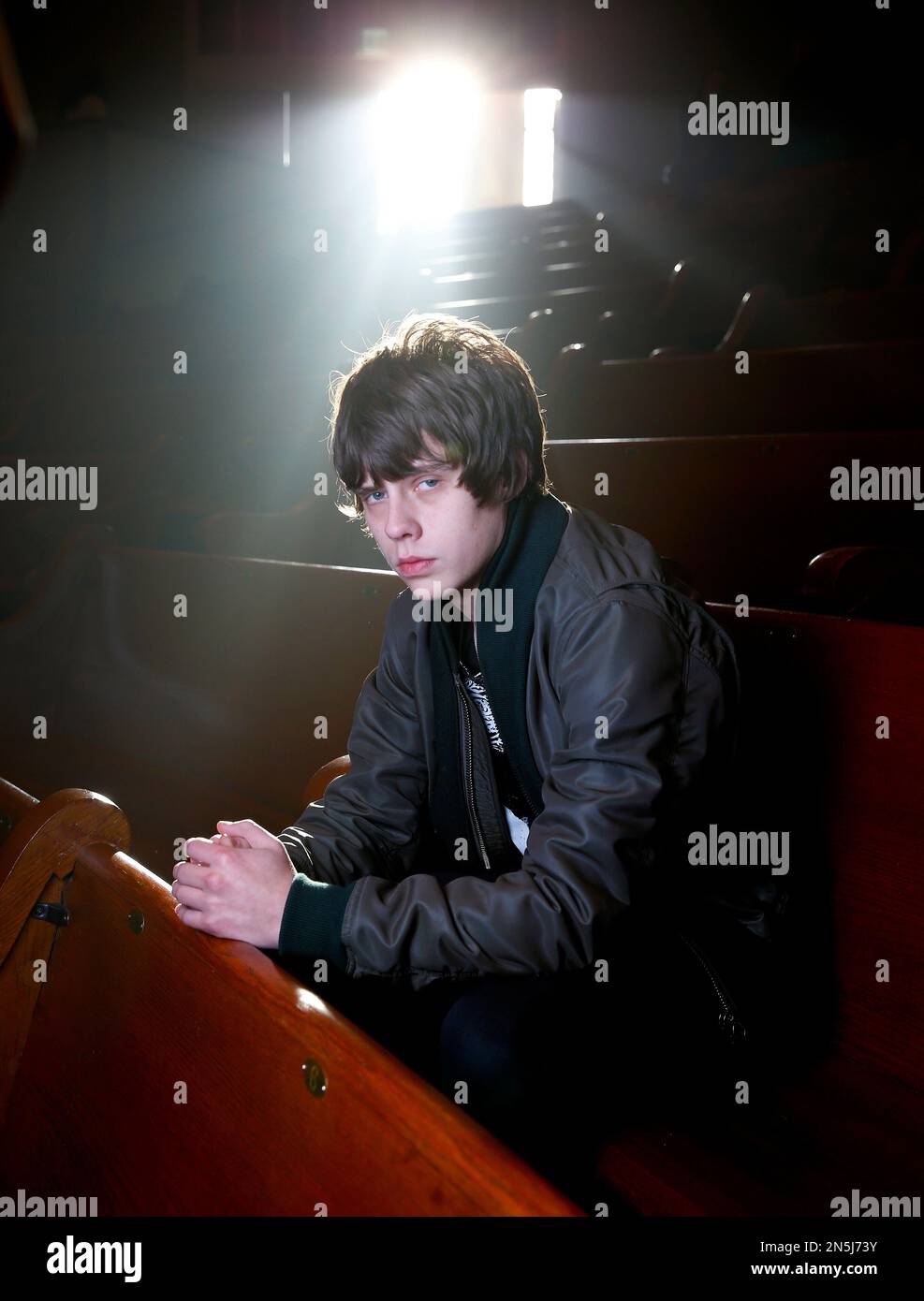 Music Artist Jake Bugg poses for a portrait at the Ryman Auditorium on ...