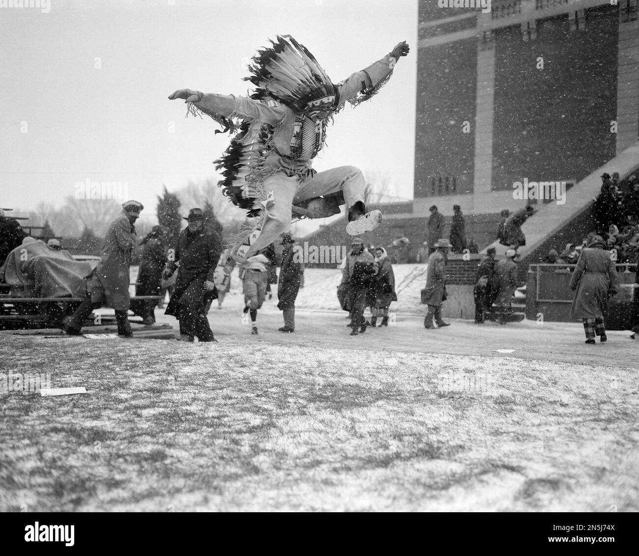 Chief Illiniwek, whose war dances have been a half-time fixture at the ...