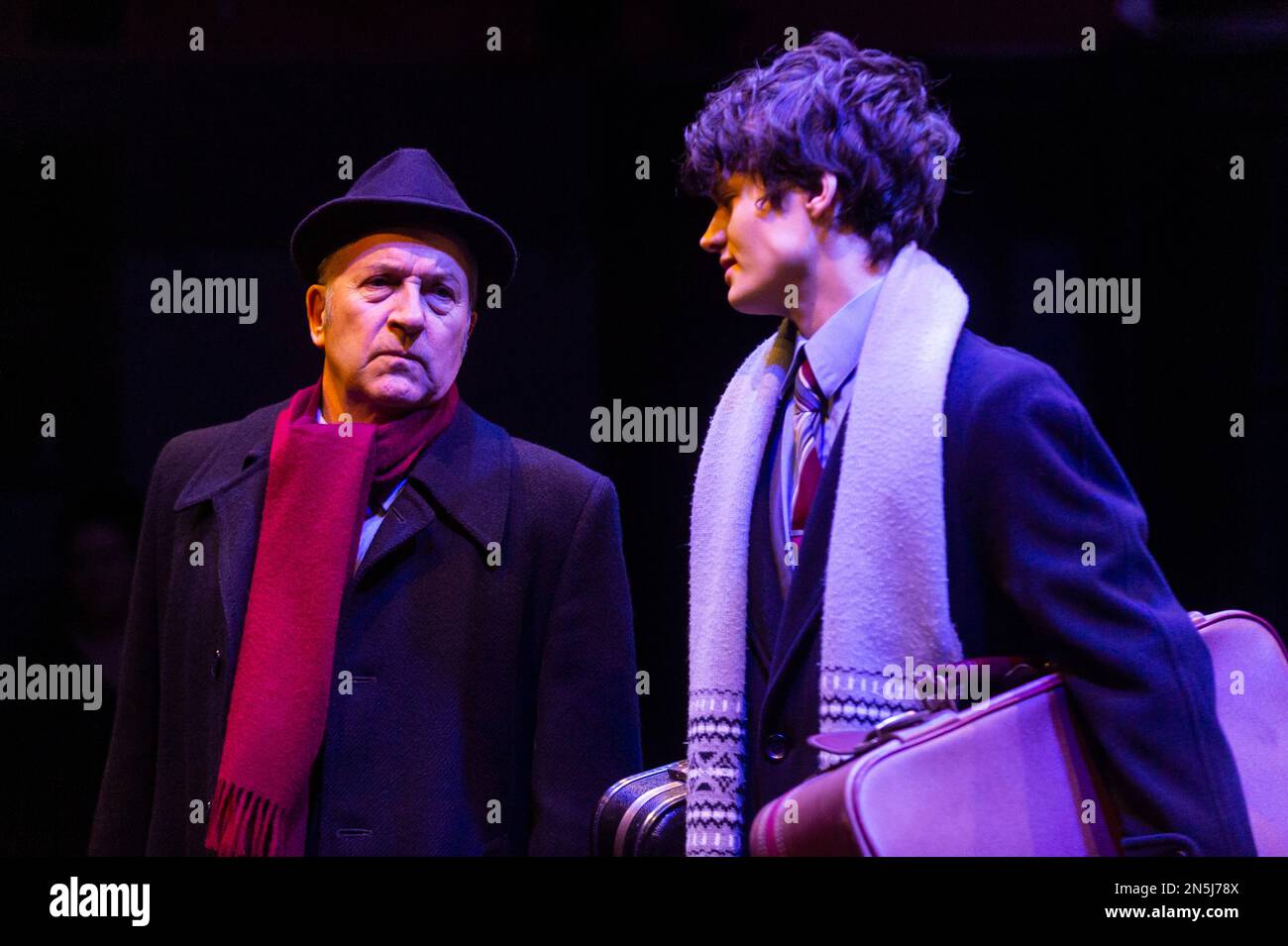 London, UK. 9 February 2023. (L) Michael Maloney as Anton Korsakov and ...