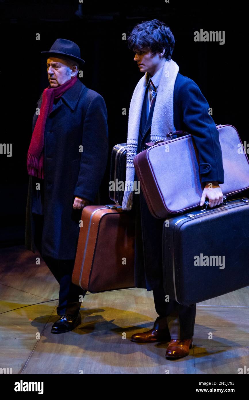 London, UK. 9 February 2023. (L) Michael Maloney as Anton Korsakov and ...