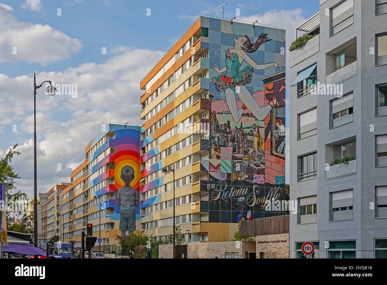France, Paris, September 13, 2021 : The 13th arrondissement, Quartier ...