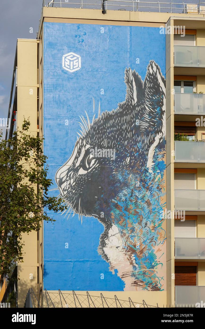 France, Paris, September 13, 2021 : The 13th arrondissement, Quartier ...