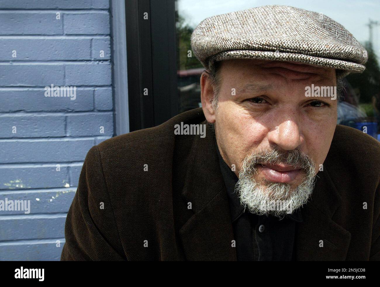 FILE - Playwright August Wilson is seen in this May 30, 2003 file photo ...