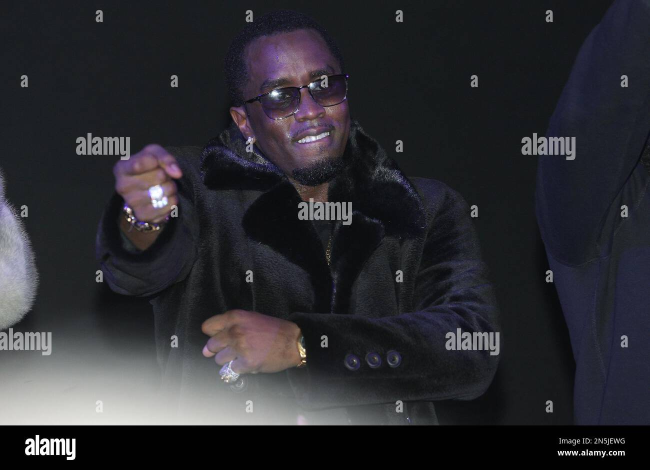 Sean Combs is seen performing at "Revolt's Music Revolution Party" on ...