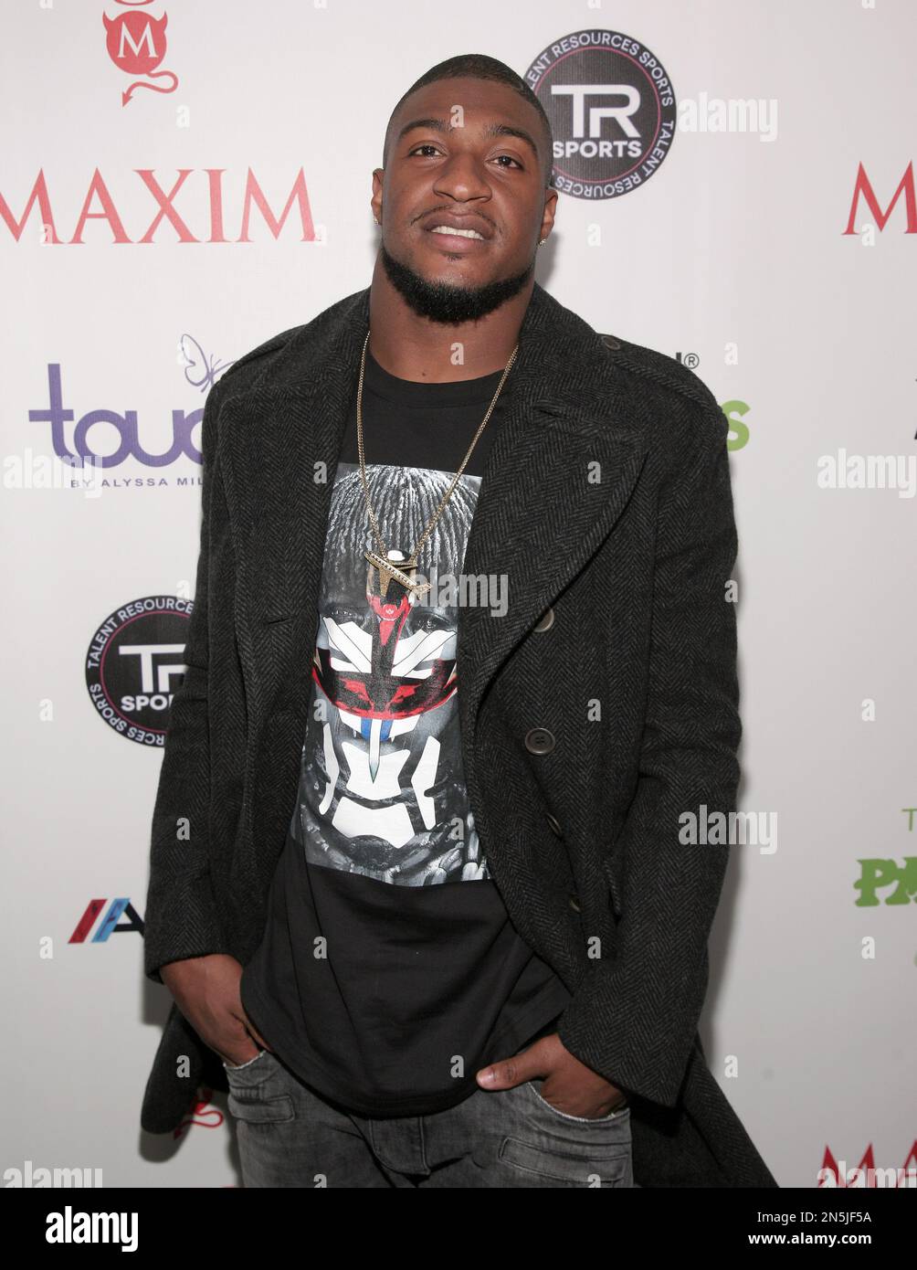 Professional football player Dashon Goldson attends the Maxim Magazine ...