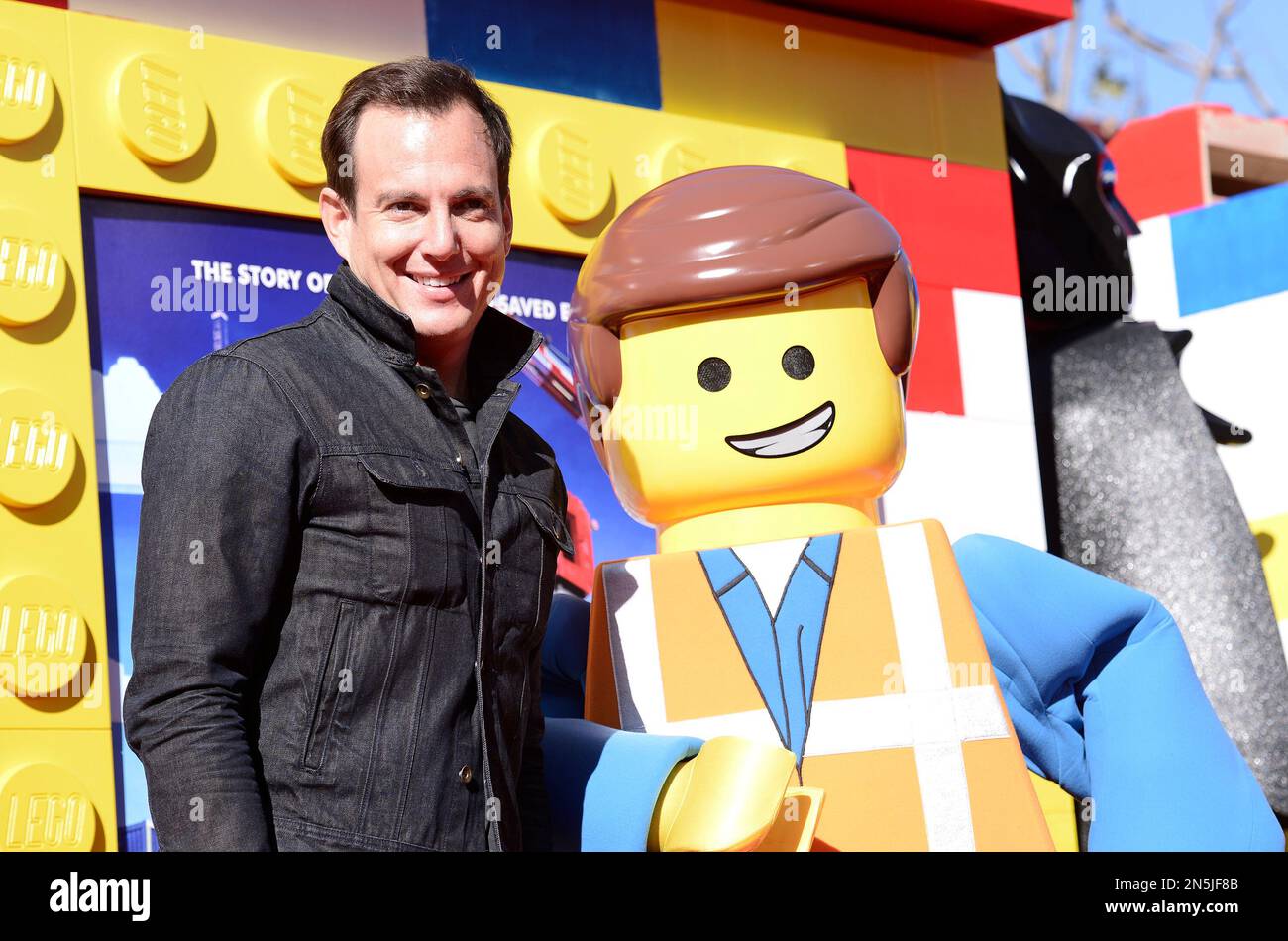 Actor Will Arnett seen at the premiere of the feature film "The Lego ...