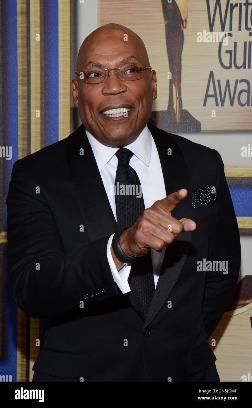 Paris Barclay arrives at the Writers Guild Awards, on Saturday, Feb. 1 ...