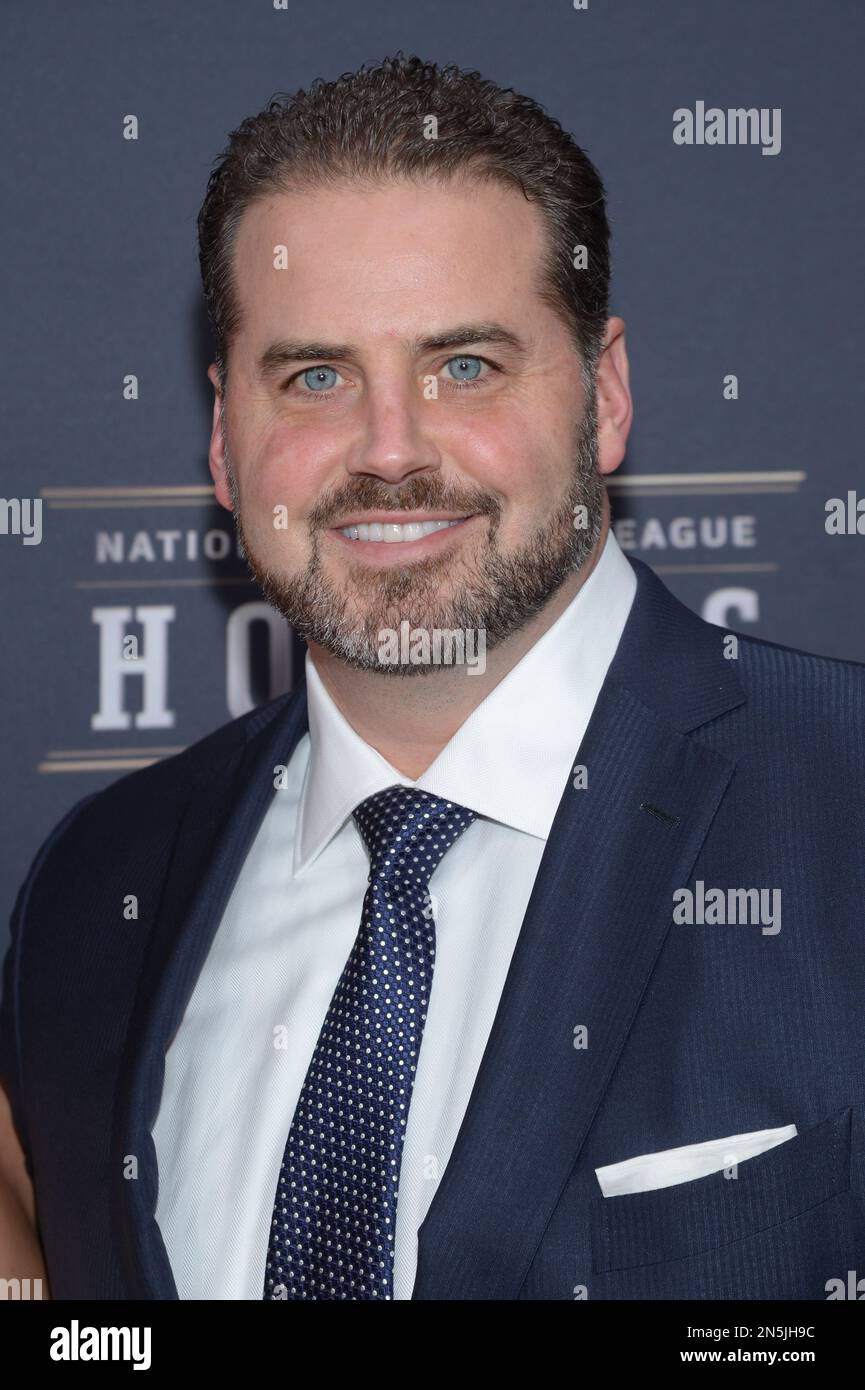 Former NFL player Shaun O'Hara arrives at the 3rd annual NFL Honors at ...