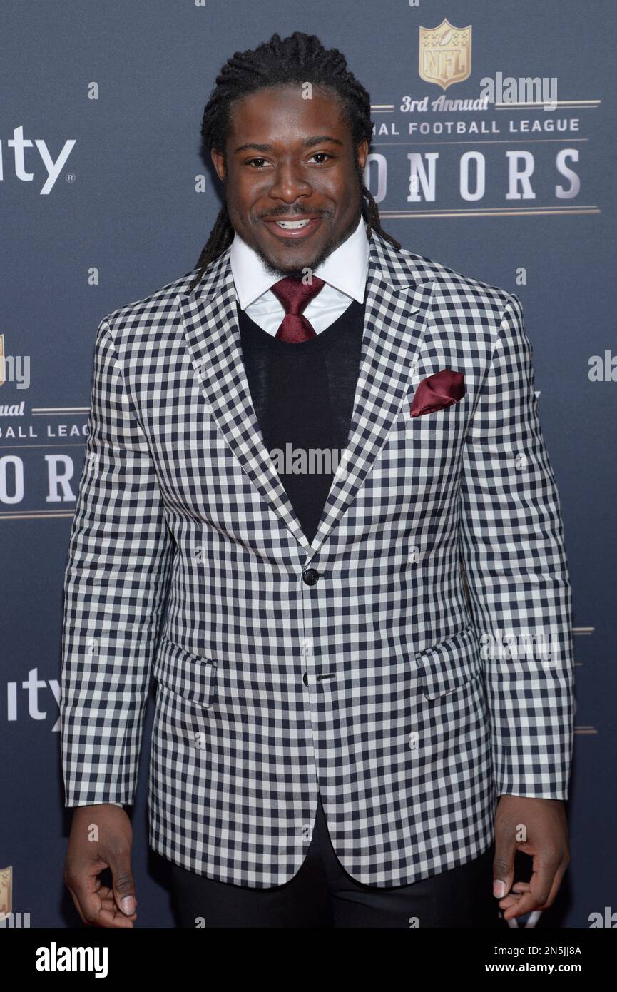 Eddie Lacy of the Green Bay Packers arrives at the 3rd annual NFL ...