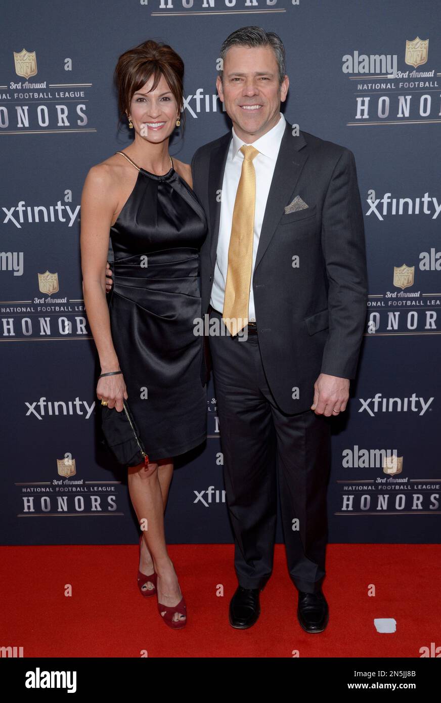 Stacy Brunell, left and Mark Brunell arrive at the 3rd annual NFL ...