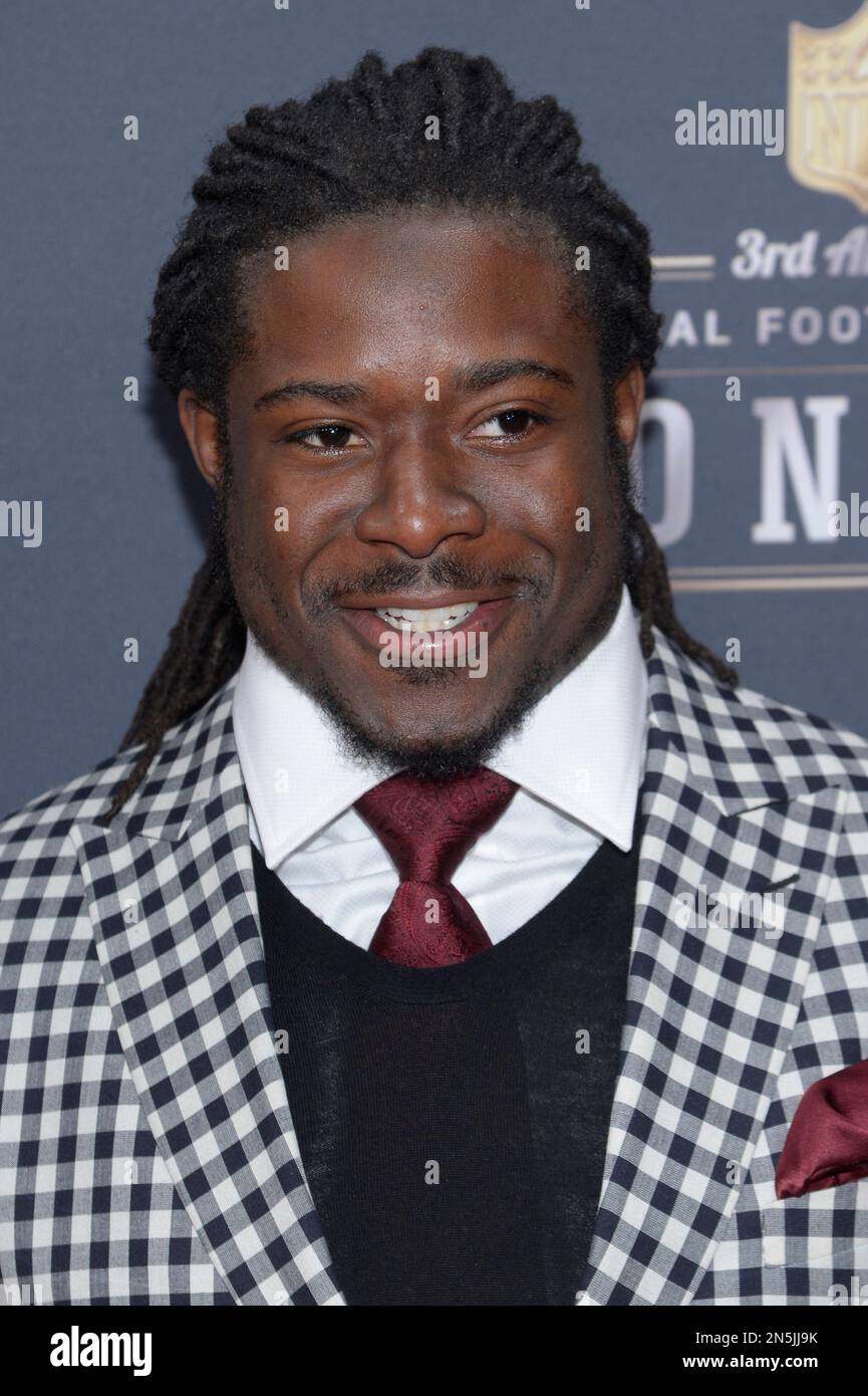 Eddie Lacy of the Green Bay Packers arrives at the 3rd annual NFL ...