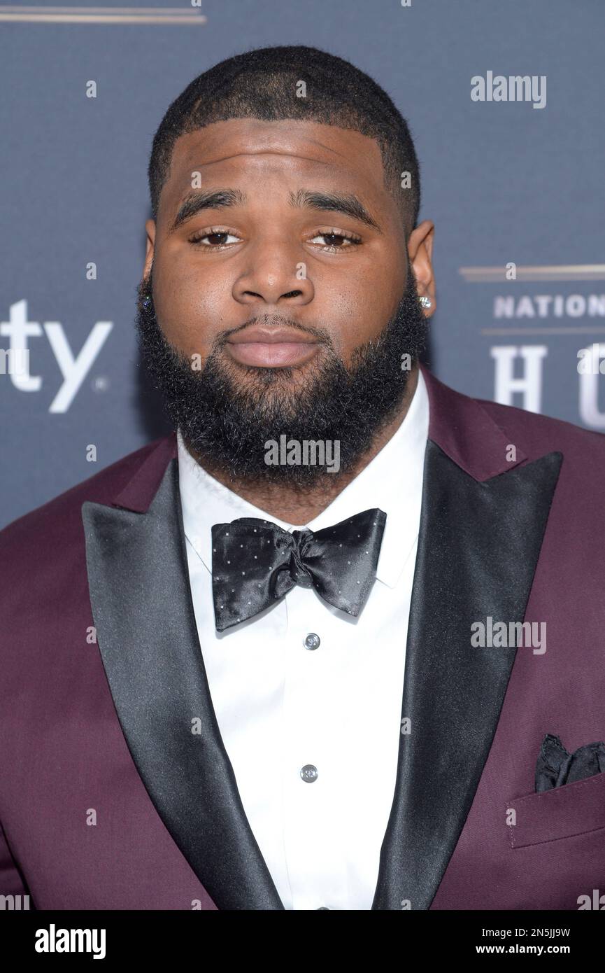 Sheldon Richardson of the New York Jets arrives at the 3rd annual NFL ...