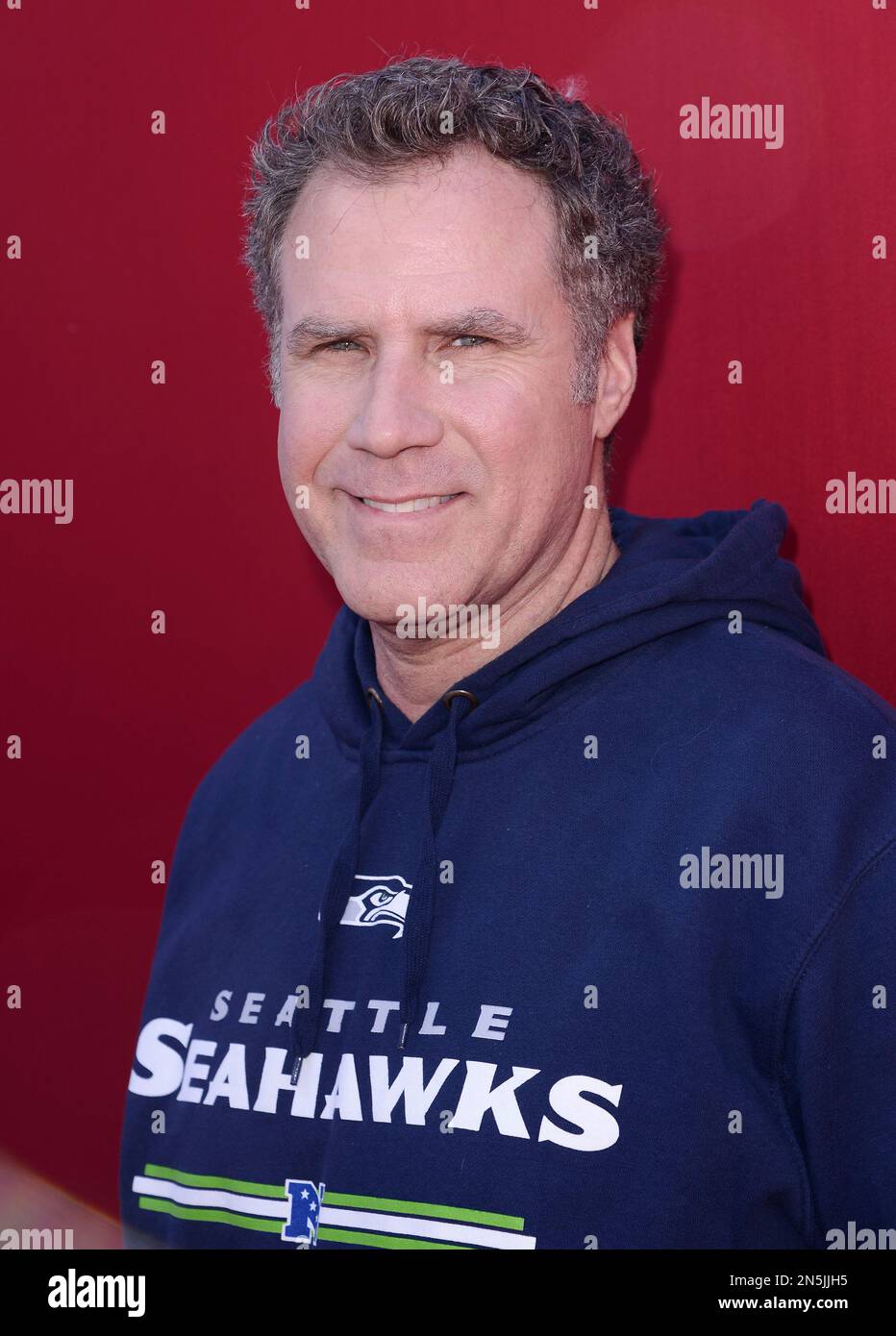 Actor Will Ferrell seen at the premiere of the feature film "The Lego ...