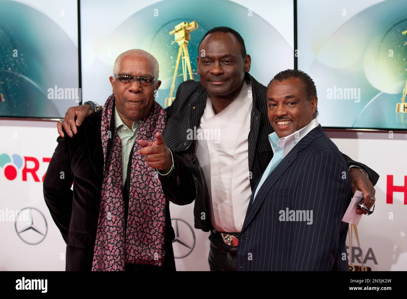 Members of the band Kool & the Gang, from left, Larry Marano, Ronald ...