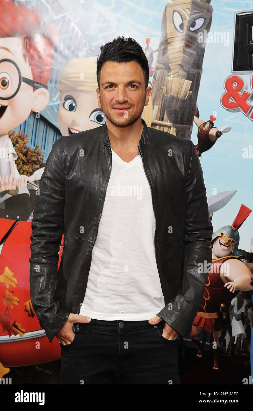 Peter Andre attends the Mr Peabody And Sherman 3D - VIP gala screening ...