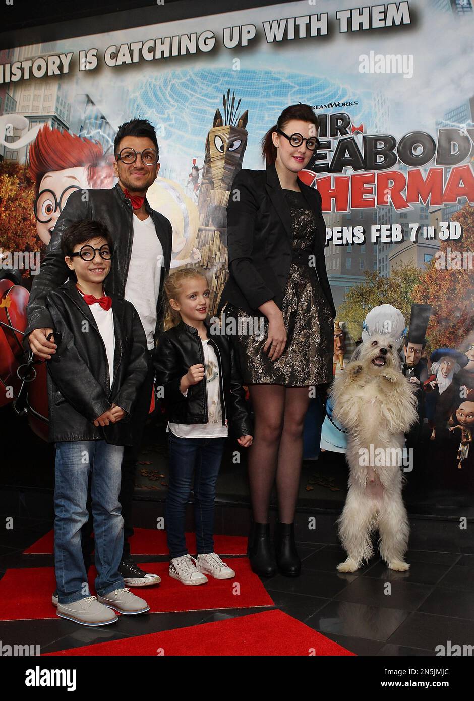 Peter Andre and his two children Princess Tiaamii Crystal Esther Andre ...