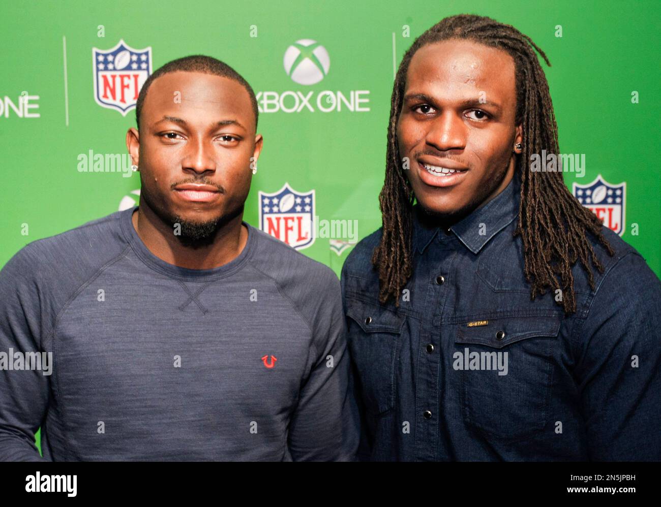 NFL player and running back for the Philadelphia Eagles LeSean McCoy ...